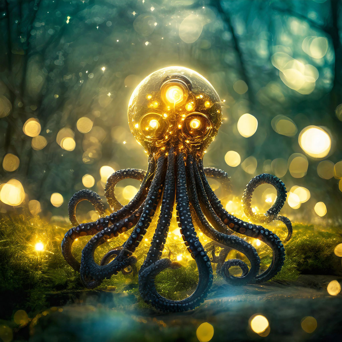 A Clockwork Monster – Atomic Octopus